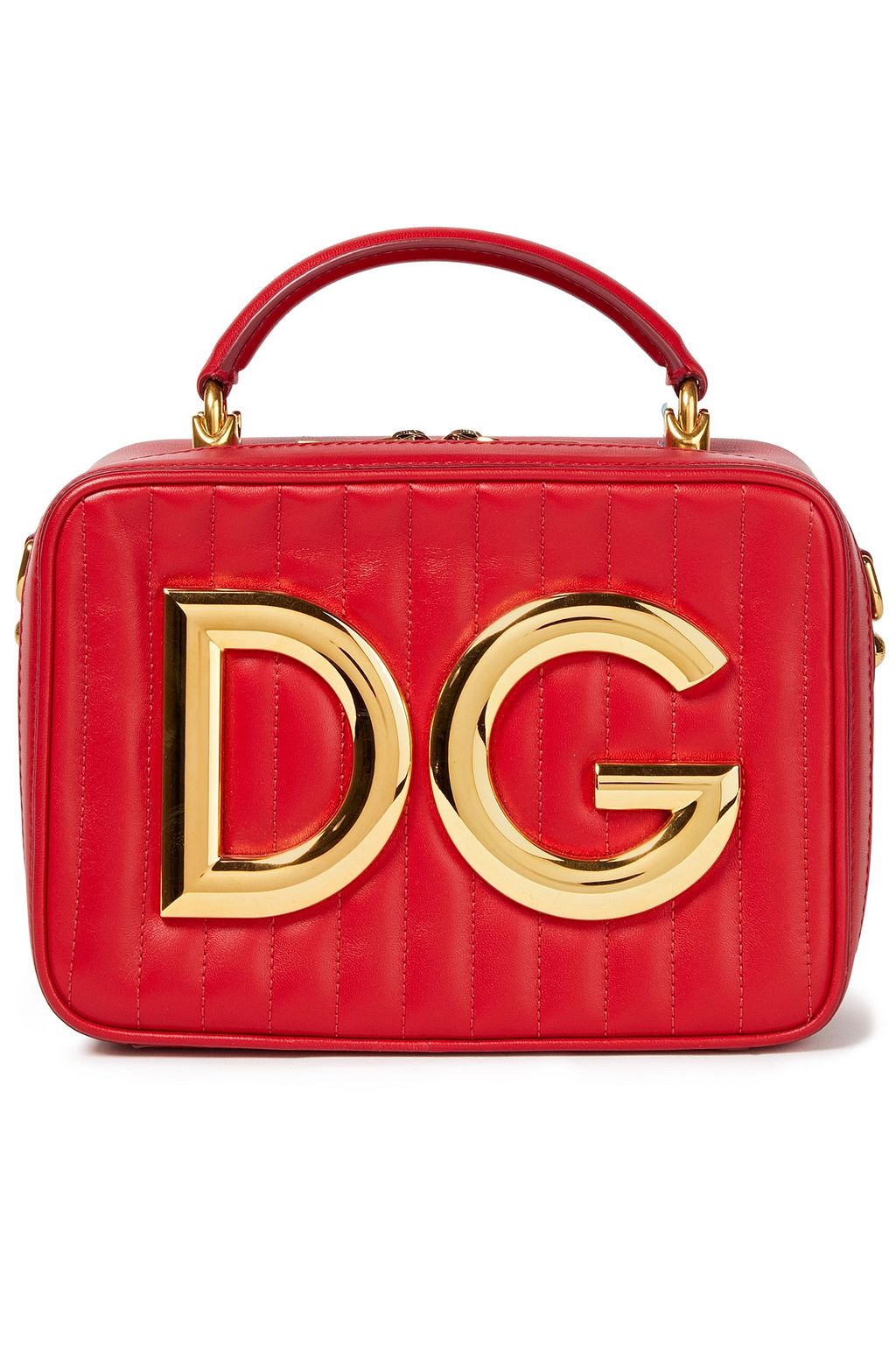 DOLCE&GABBANA DG Girls quilted leather shoulder bag | THE OUTNET