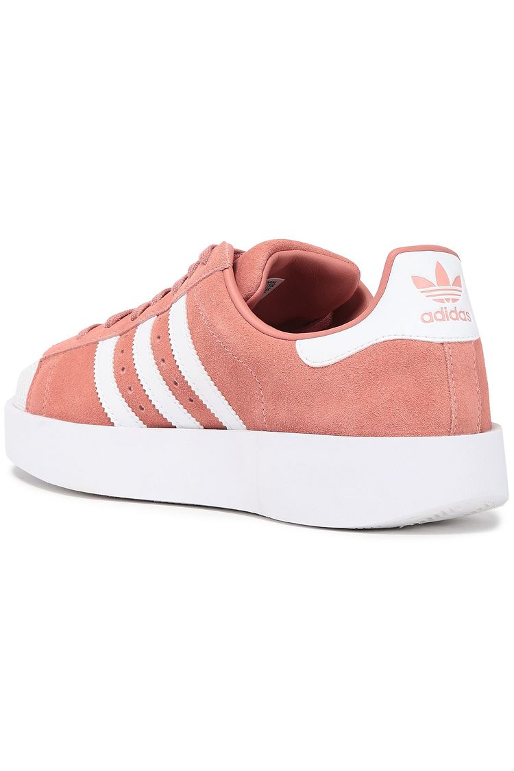 ADIDAS ORIGINALS Superstar Bold rubber and suede sneakers | THE OUTNET