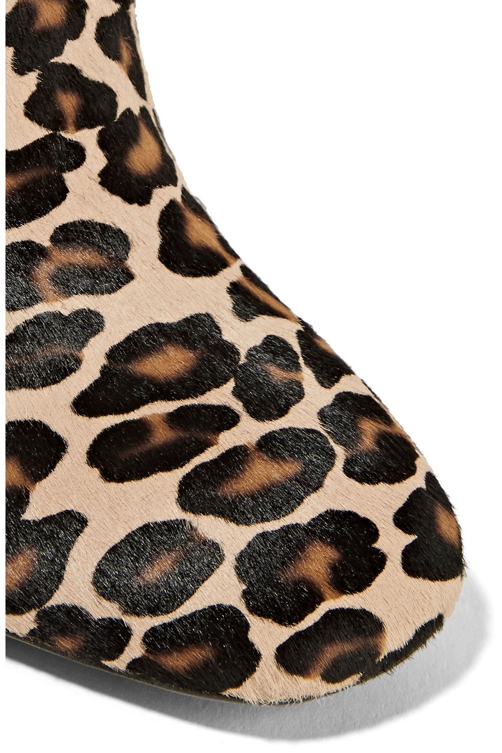 Tods Leopard Print Calf Hair Ankle Boots The Outnet
