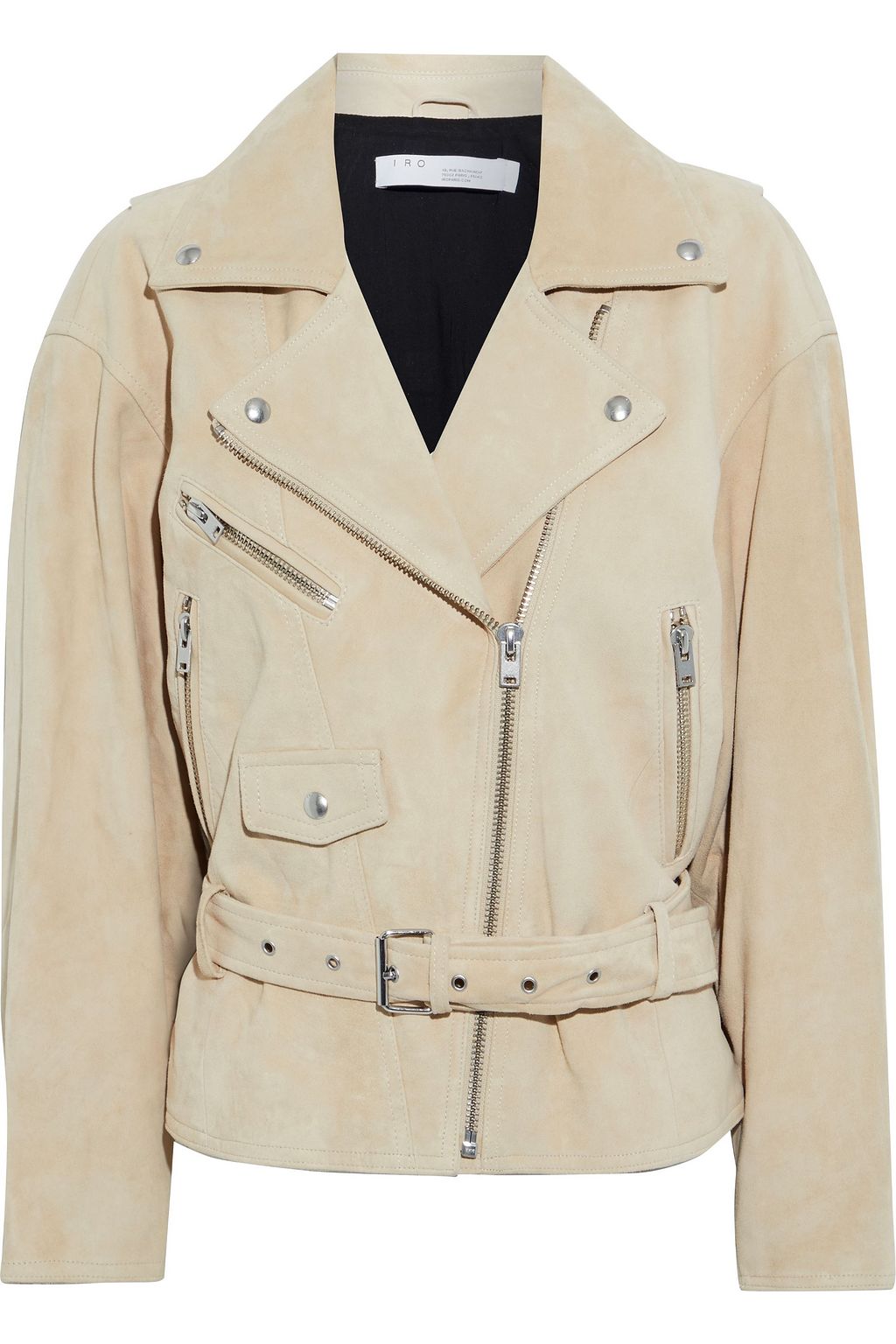 IRO Tigao suede biker jacket | THE OUTNET