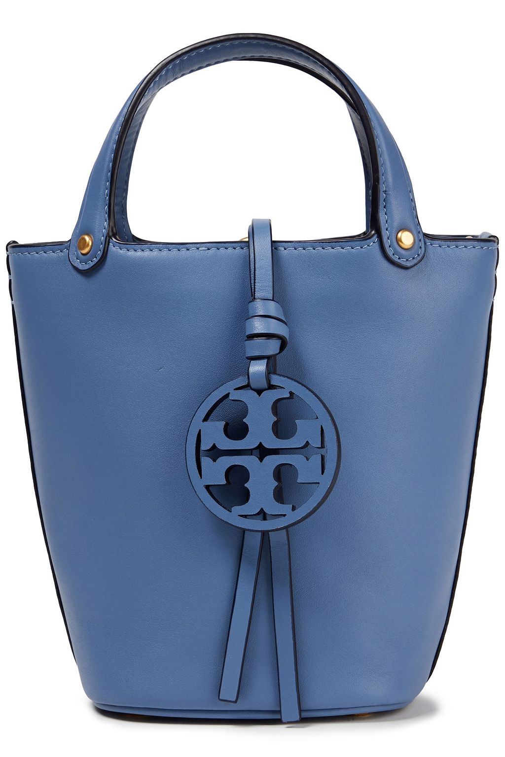 TORY BURCH Logo-embellished leather bucket bag | THE OUTNET