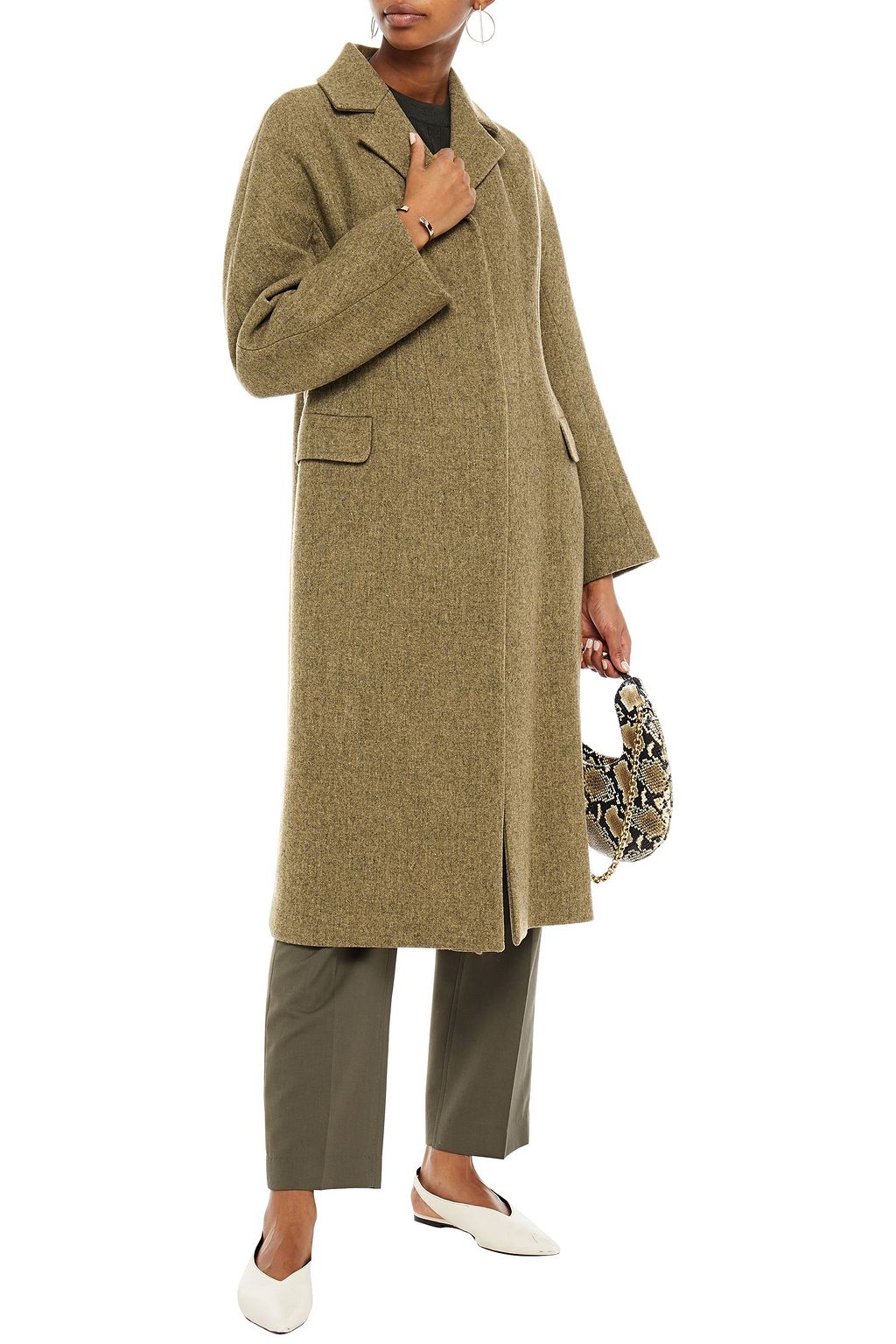 LVIR Wool-blend coat | THE OUTNET