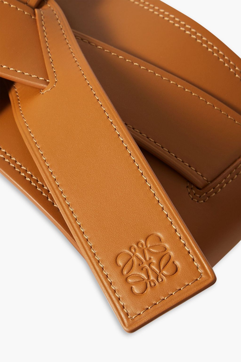 LOEWE Gate knotted leather waist belt | THE OUTNET