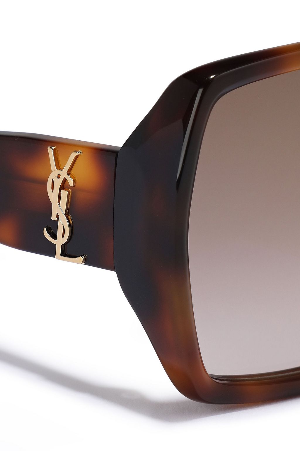 Brown Square Frame Tortoiseshell Acetate Sunglasses Sale Up To 70