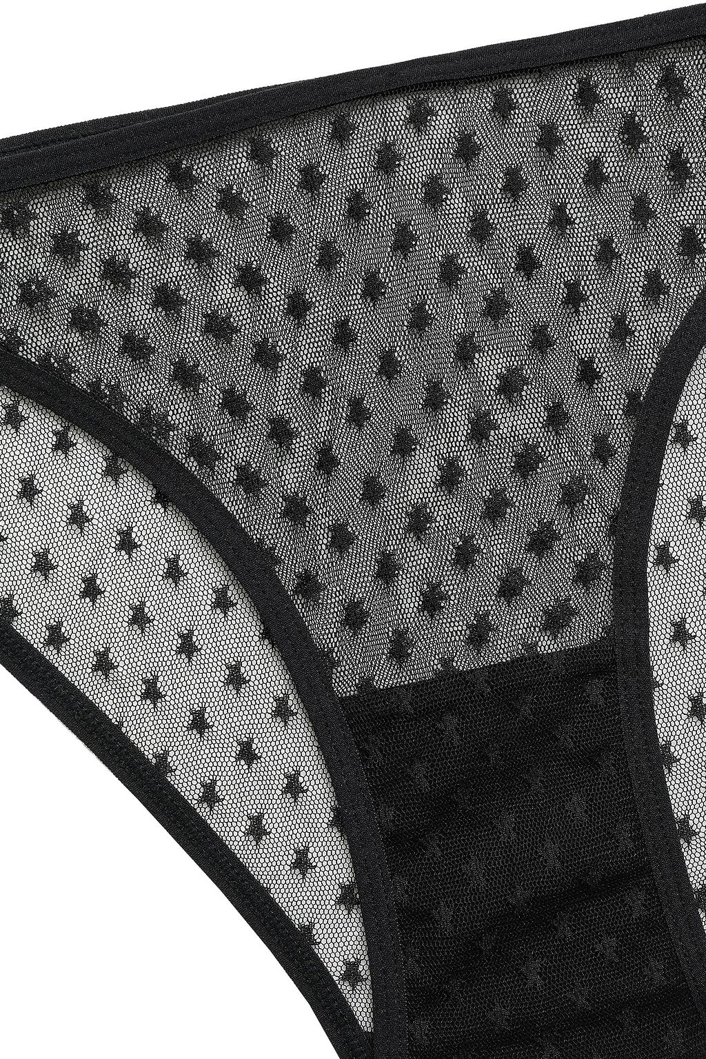 LOVE STORIES Shelby embroidered stretch-tulle low-rise briefs | THE OUTNET