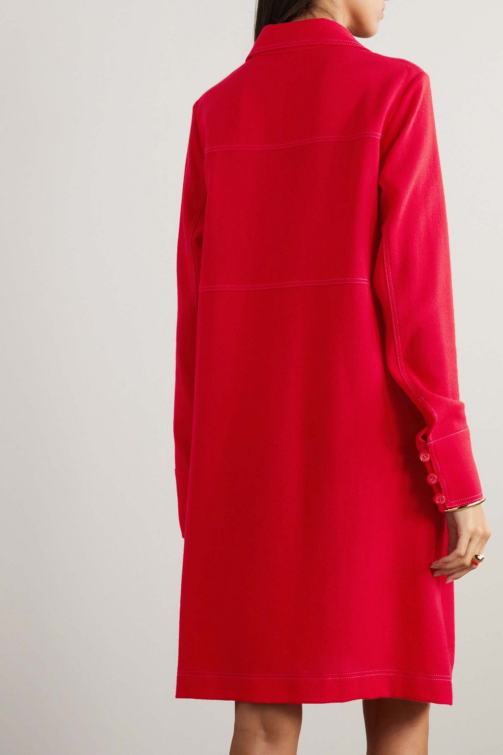 CORMIO Tura wool midi shirt dress | THE OUTNET