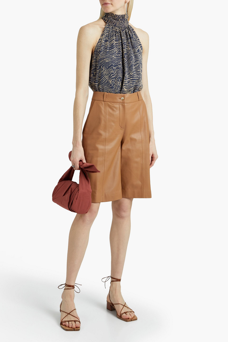 Joie Erola Pleated Zebra-print Silk-chiffon Top In Storm Blue | ModeSens Joie Erola Pleated Zebra-print Silk-chiffon Top In Storm Blue | ModeSens