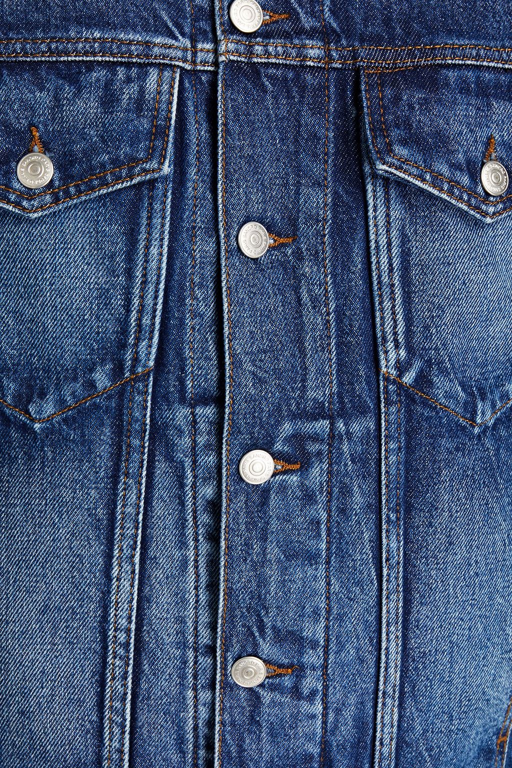 SANDRO Faded denim jacket | THE OUTNET