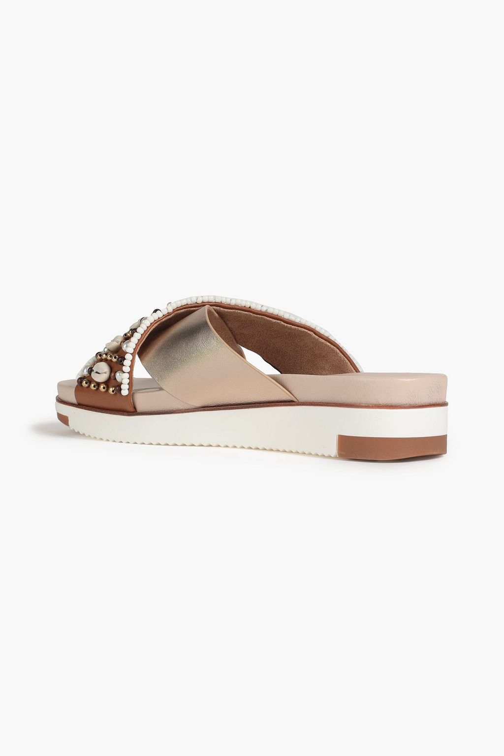 SAM EDELMAN Audria embellished leather sandals | THE OUTNET