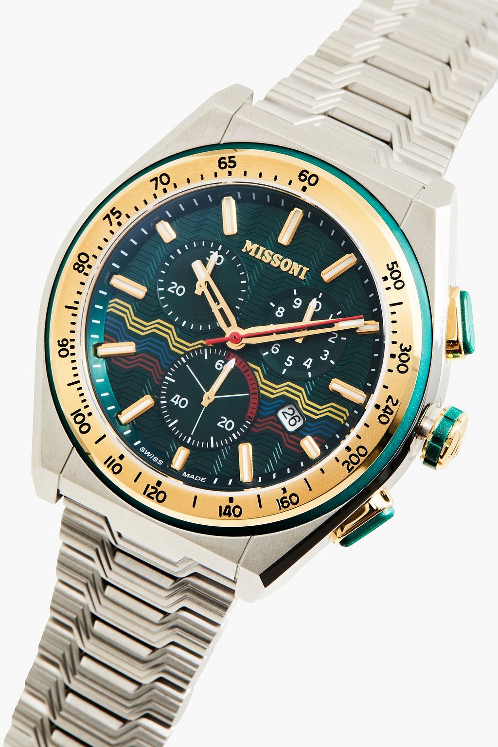 MISSONI Stainless-steel watch | THE OUTNET