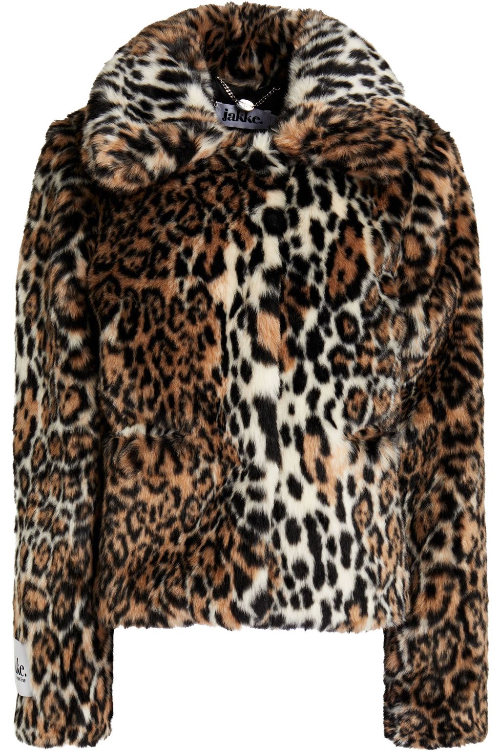 JAKKE. Tommy leopard-print faux fur jacket | THE OUTNET