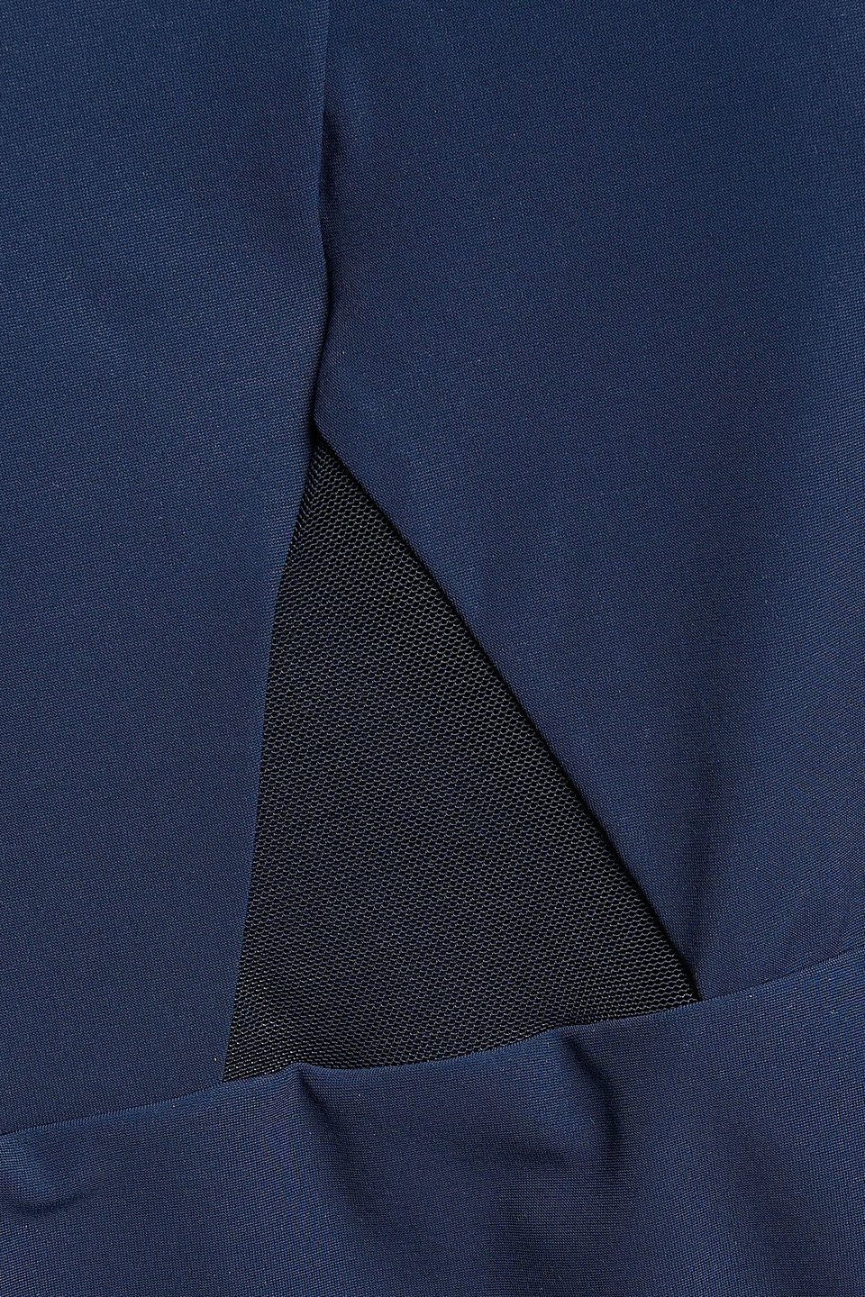 Jets By Jessika Allen One-shoulder Mesh-trimmed Swimsuit In Midnight ...