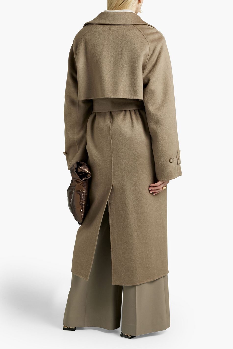 JOSEPH Double-breasted wool and cashmere-blend coat | THE OUTNET