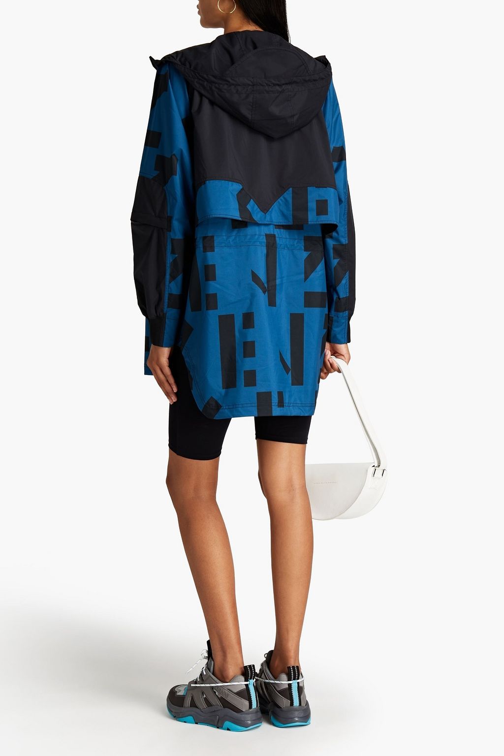 KENZO Logo-print shell hooded track jacket | THE OUTNET