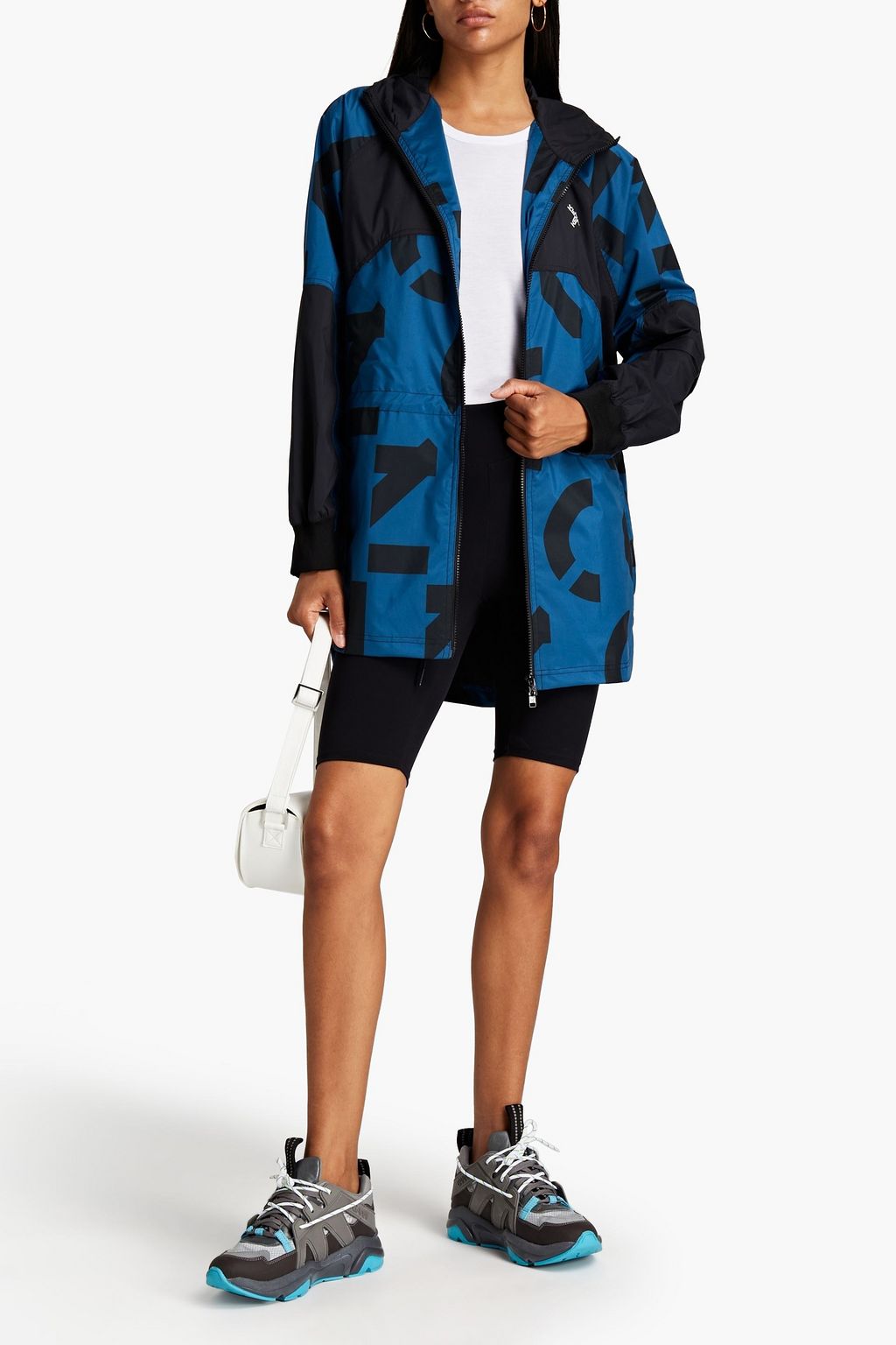 KENZO Logo-print shell hooded track jacket | THE OUTNET