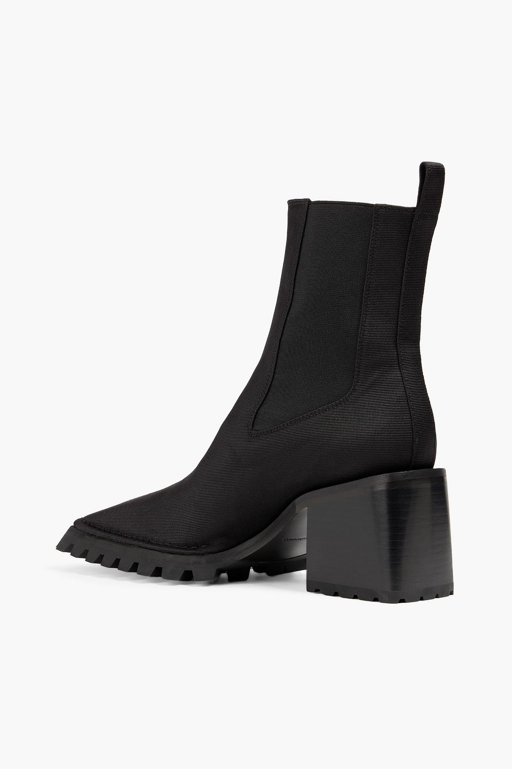 ALEXANDER WANG Parker woven Chelsea boots | THE OUTNET