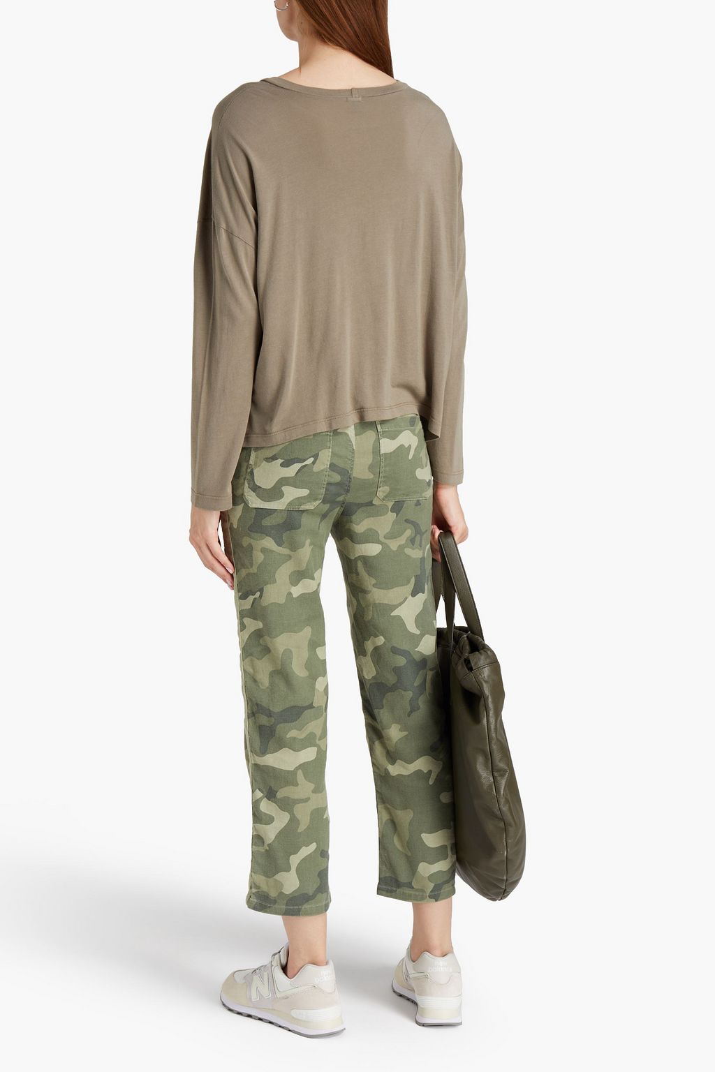 MONROW Cotton and modal-blend jersey top | THE OUTNET