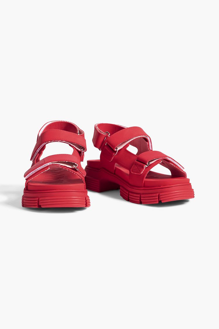 GANNI Rubber sandals | THE OUTNET