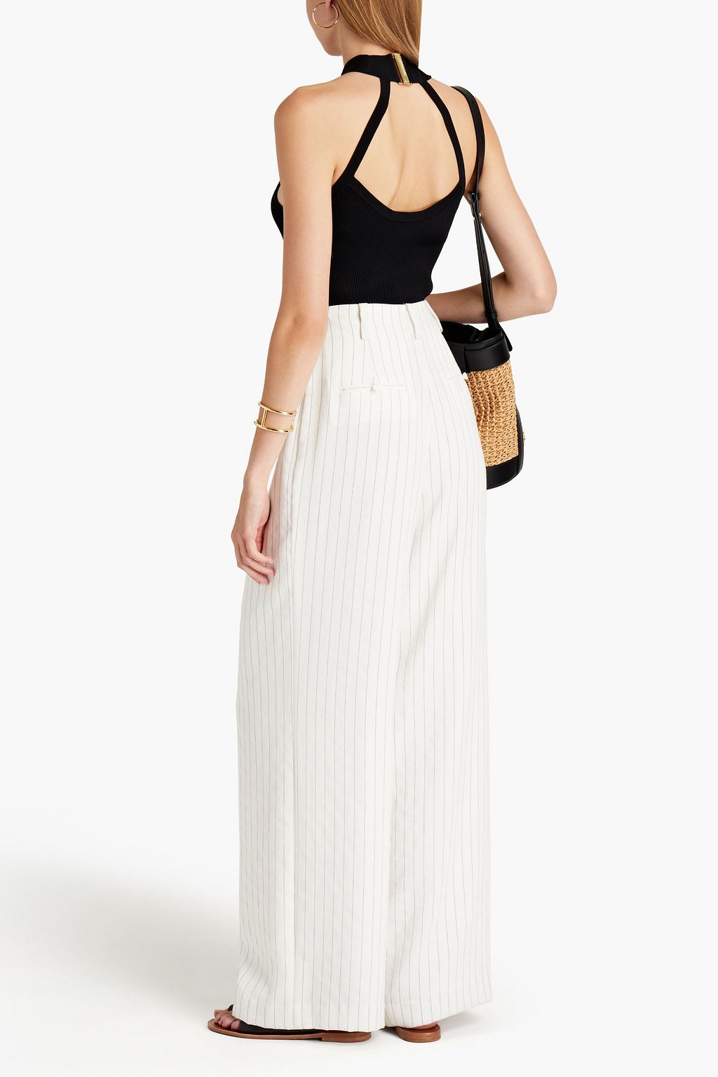 ZIMMERMANN Ribbed-knit top | THE OUTNET