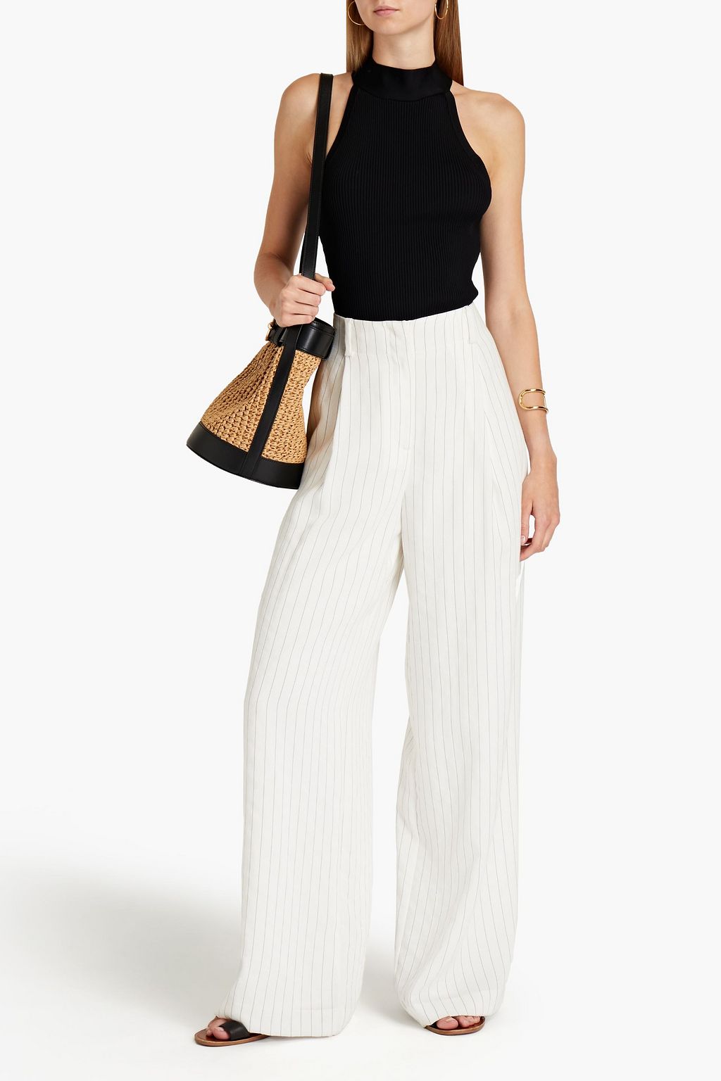 ZIMMERMANN Ribbed-knit top | THE OUTNET