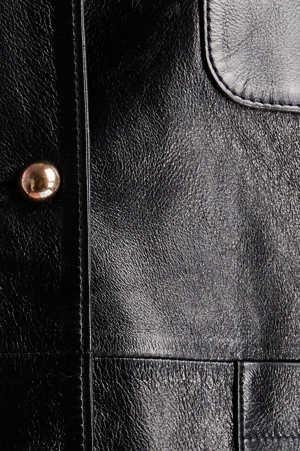 ALEXACHUNG Textured-leather jacket | THE OUTNET