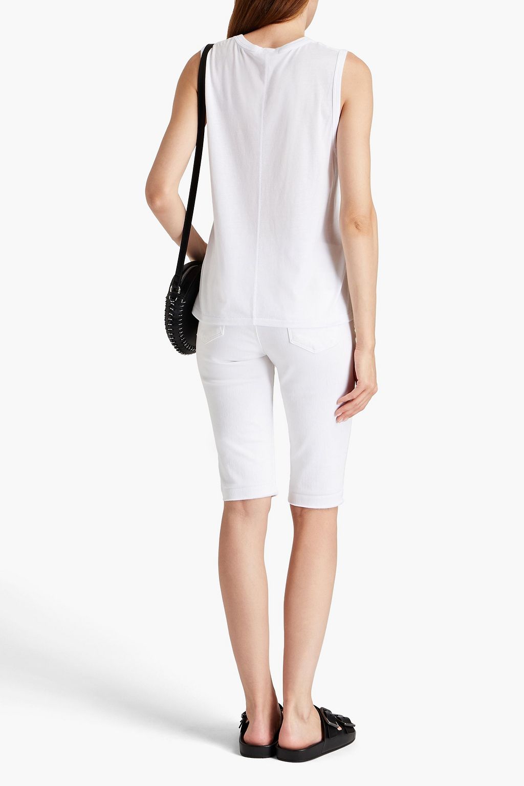 RAG & BONE Cotton-blend jersey top | THE OUTNET