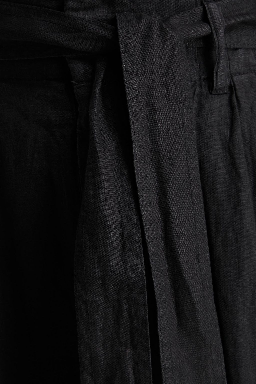 JOIE Montgomery belted linen tapered pants | THE OUTNET