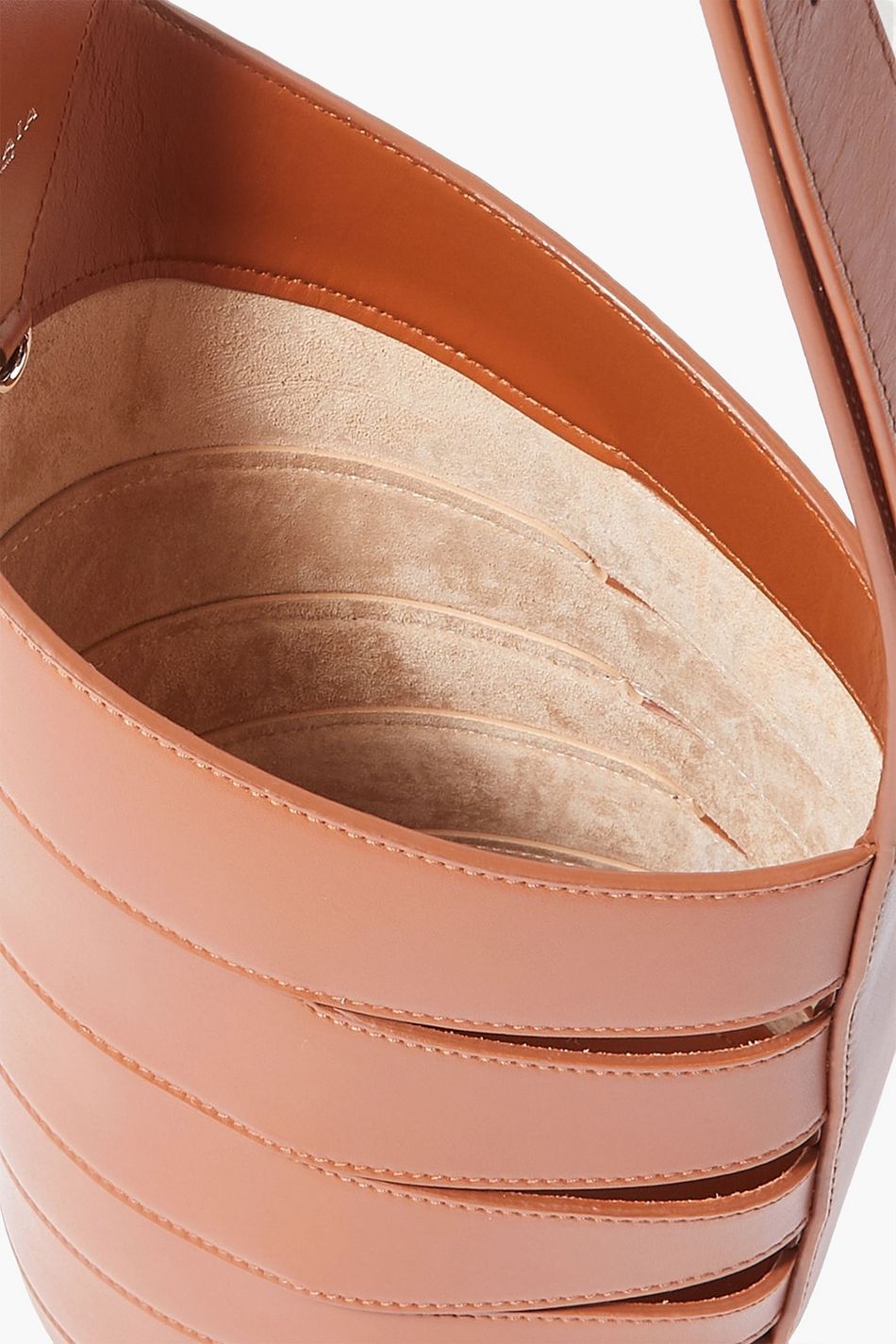 ALAÏA Babel small cutout leather shoulder bag | THE OUTNET