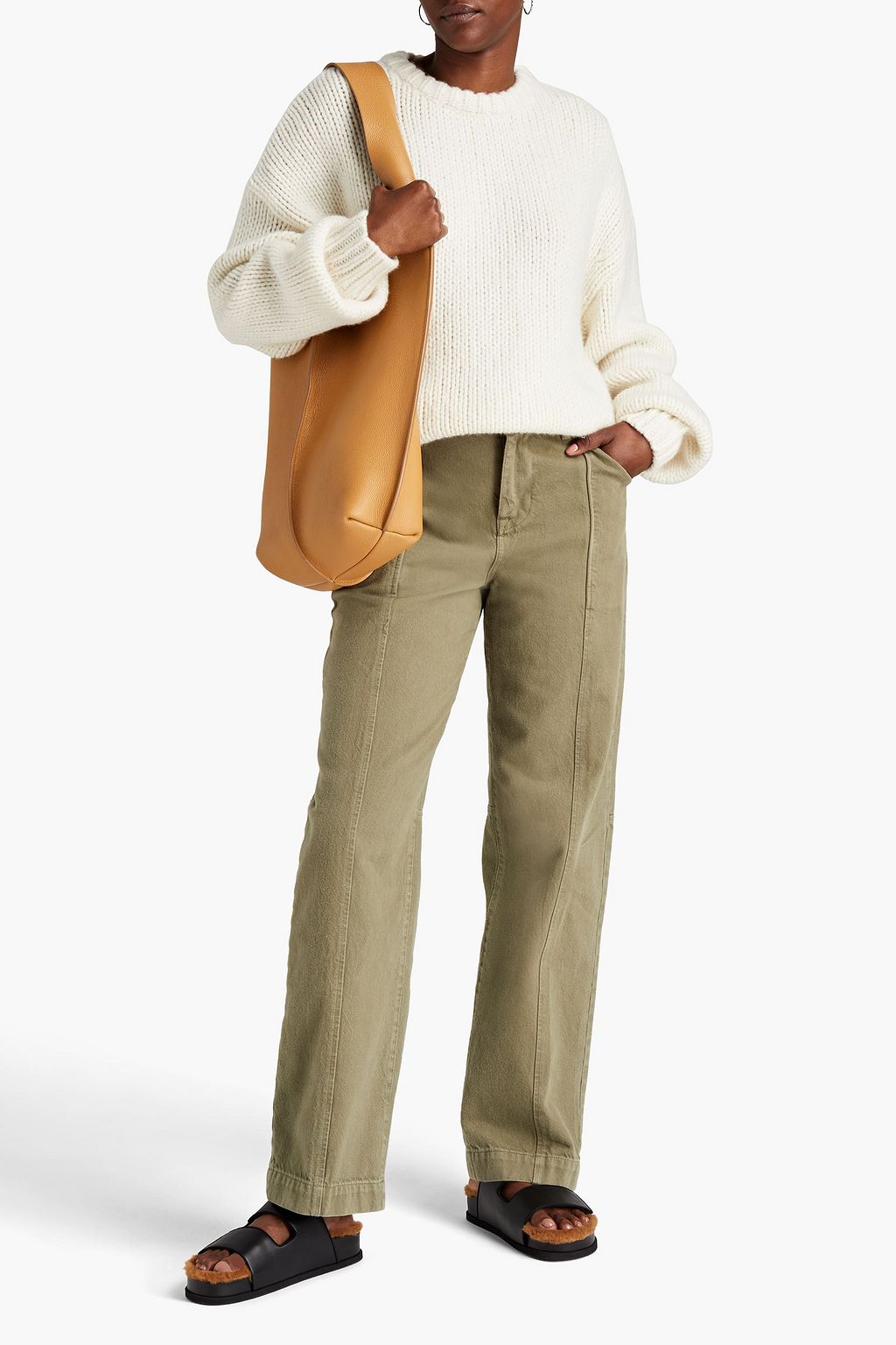 FRAME Wool-blend sweater | THE OUTNET