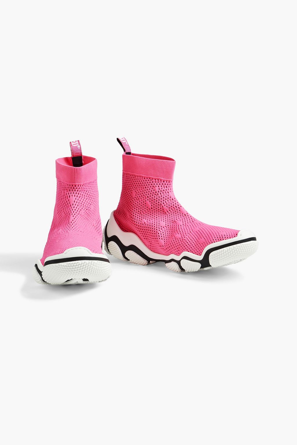 RED(V) Mesh high-top sneakers | THE OUTNET