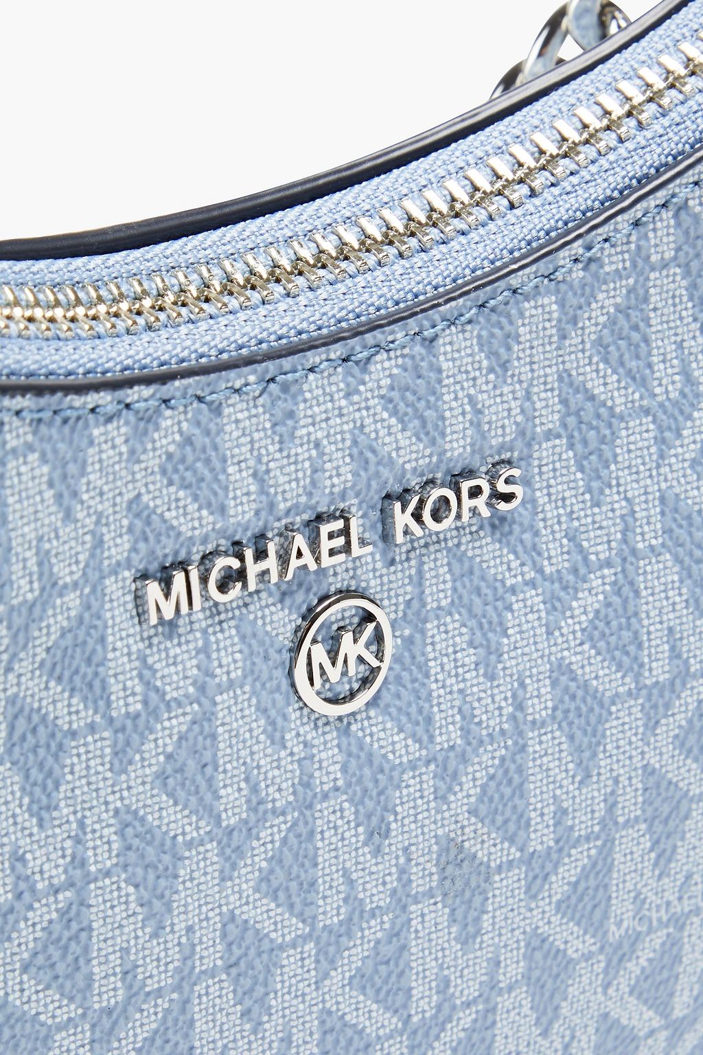 MICHAEL MICHAEL KORS Logo-print faux textured-leather shoulder bag ...