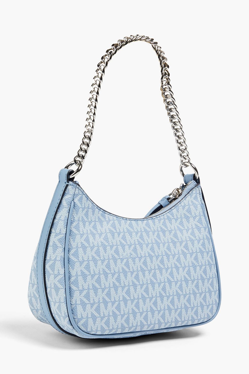 MICHAEL MICHAEL KORS Logo-print faux textured-leather shoulder bag ...