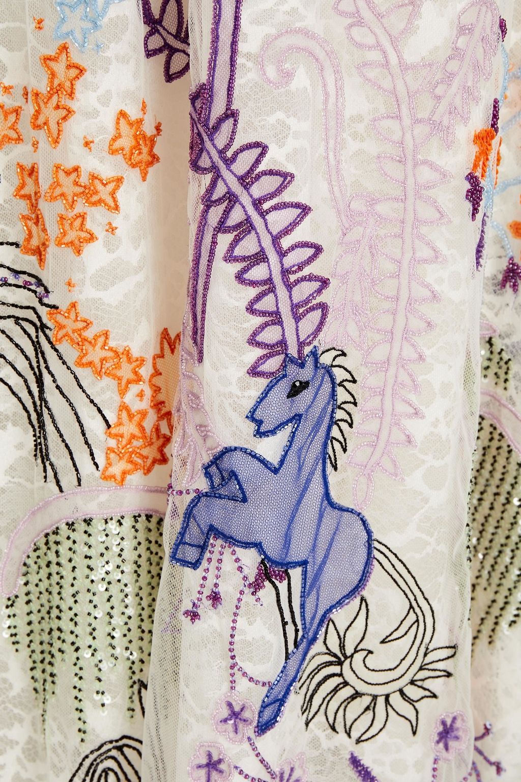 ZUHAIR MURAD Embellished tulle gown | THE OUTNET