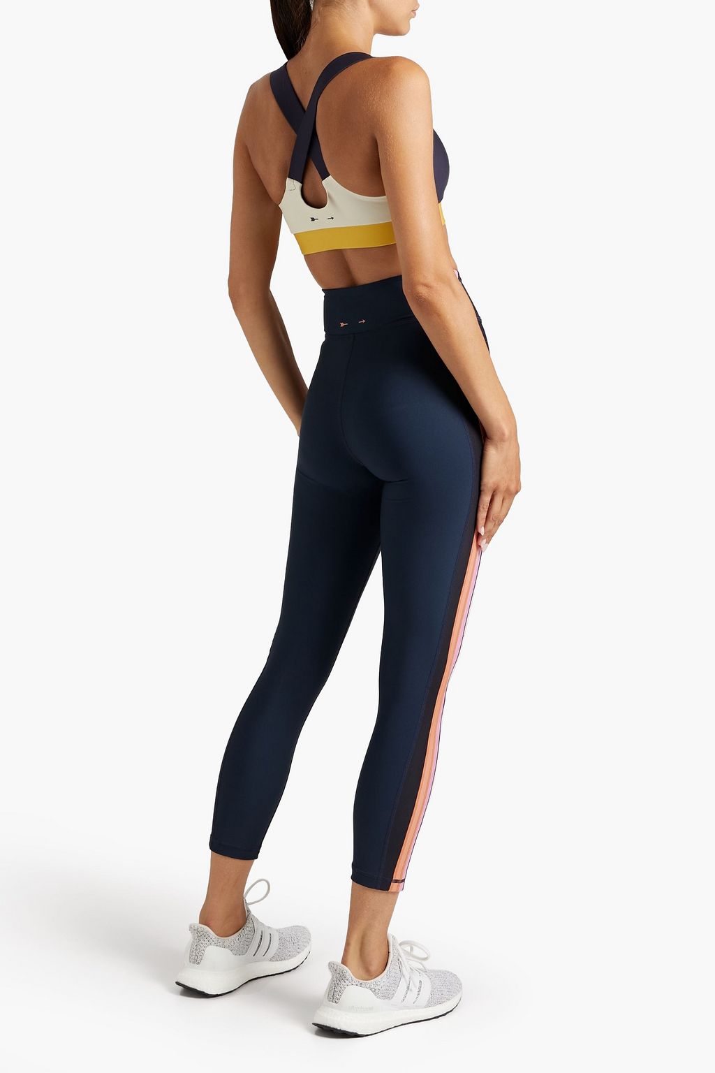THE UPSIDE Aika Maria color-block stretch sports bra | THE OUTNET