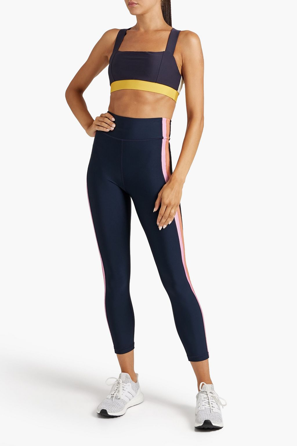 THE UPSIDE Aika Maria color-block stretch sports bra | THE OUTNET
