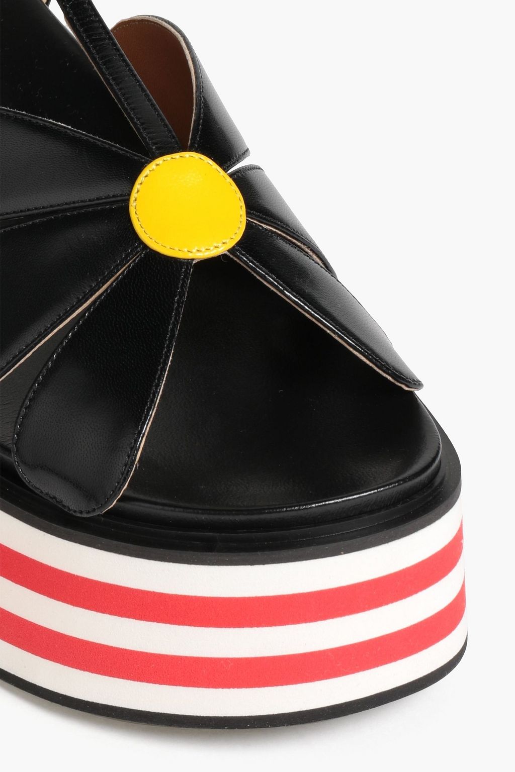 MARNI Leather platform sandals | THE OUTNET