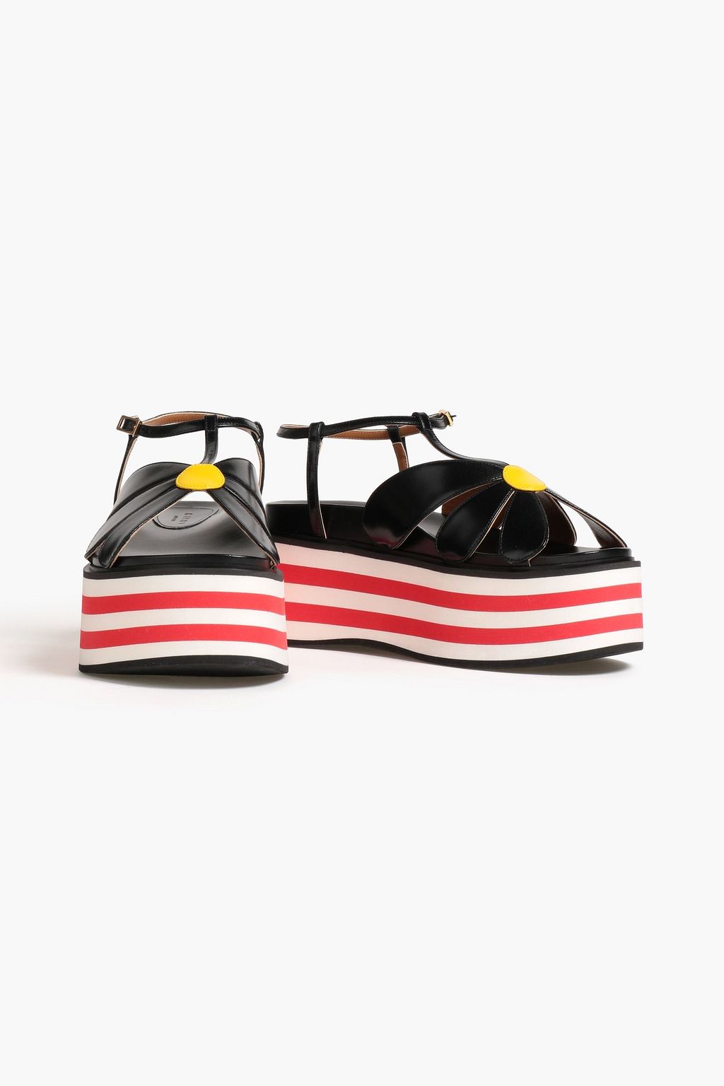 MARNI Leather platform sandals | THE OUTNET