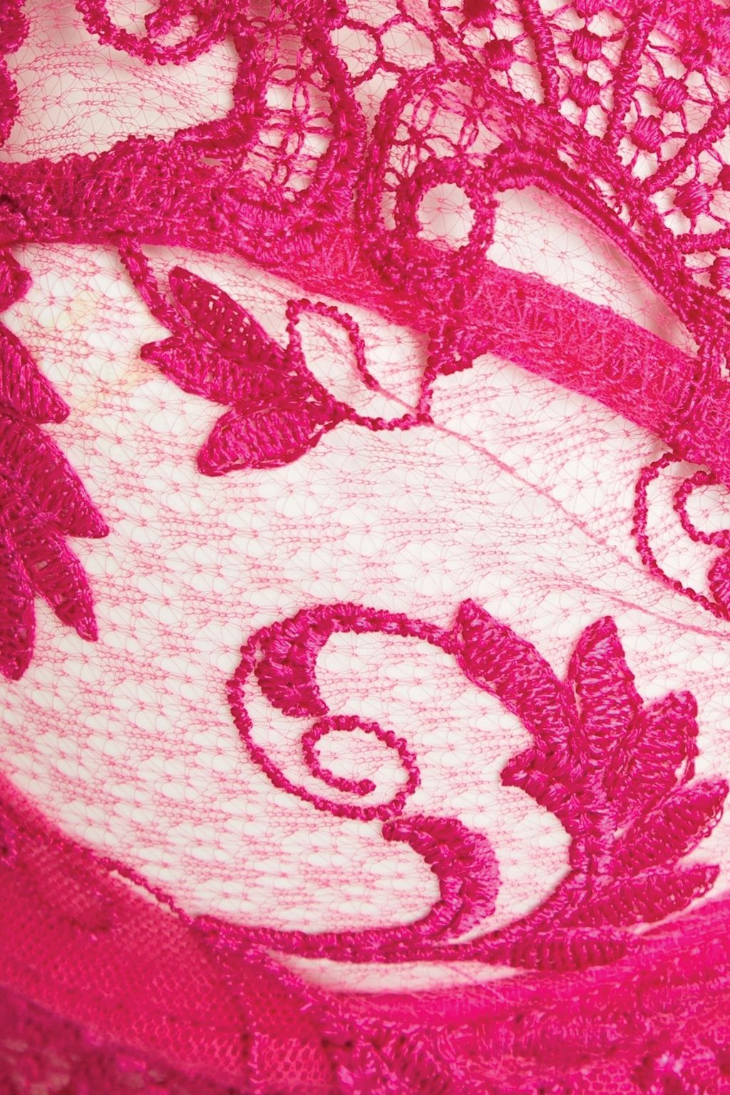 LISE CHARMEL Dressing Floral embroidered stretch-tulle underwired ...