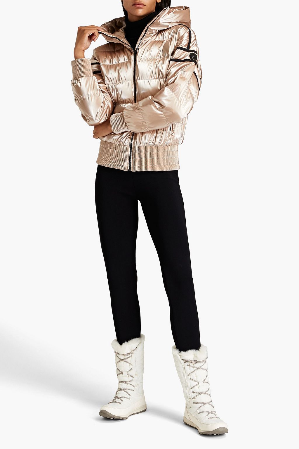 FUSALP Abby quilted metallic ski jacket | THE OUTNET