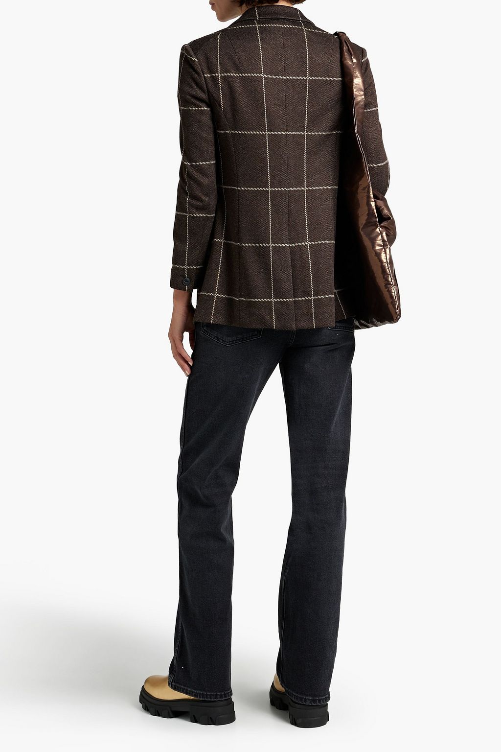 RAG & BONE Margot checked tweed blazer | THE OUTNET