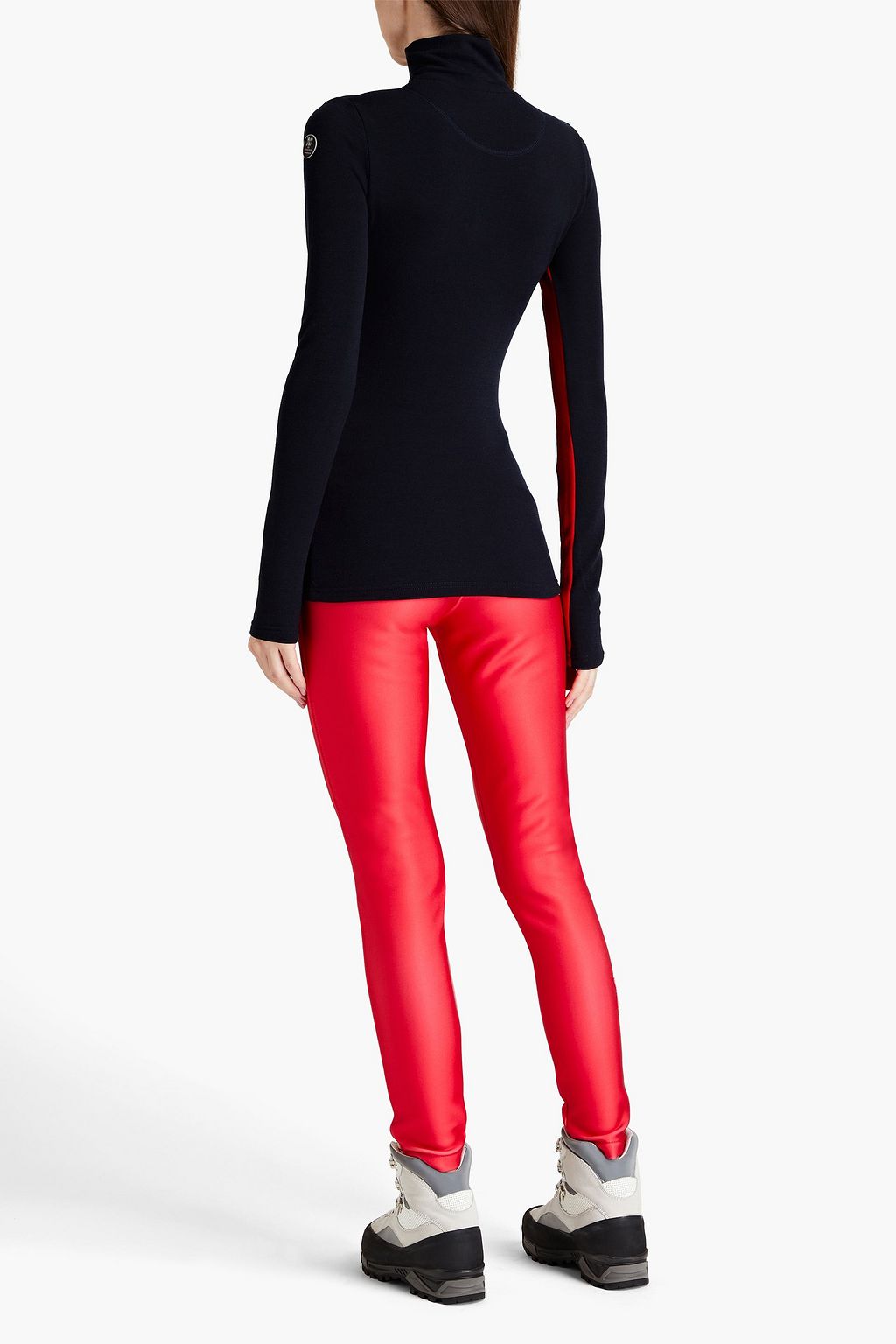 WE NORWEGIANS Voss color-block merino wool-blend base layer | THE OUTNET