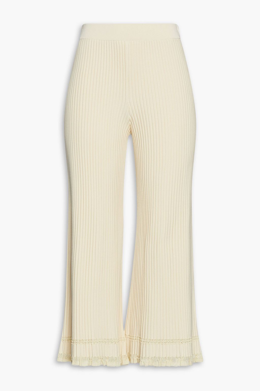 THEORY Ribbed-knit culottes | THE OUTNET