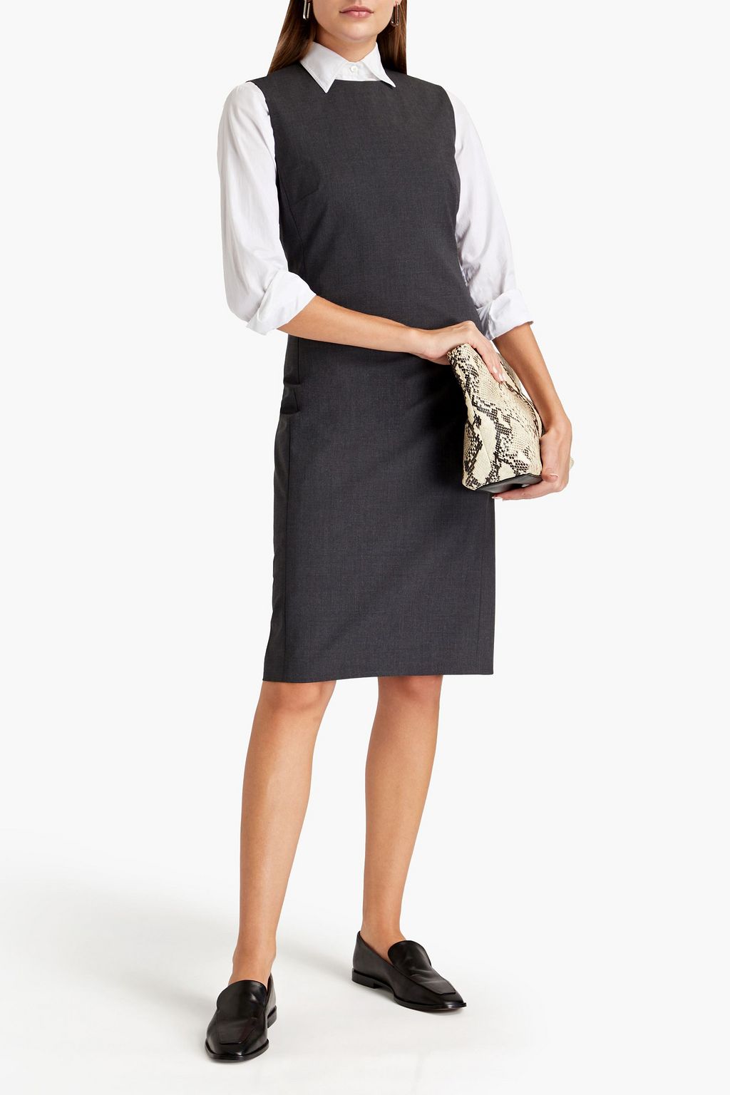 THEORY Eano stretch-wool dress | THE OUTNET