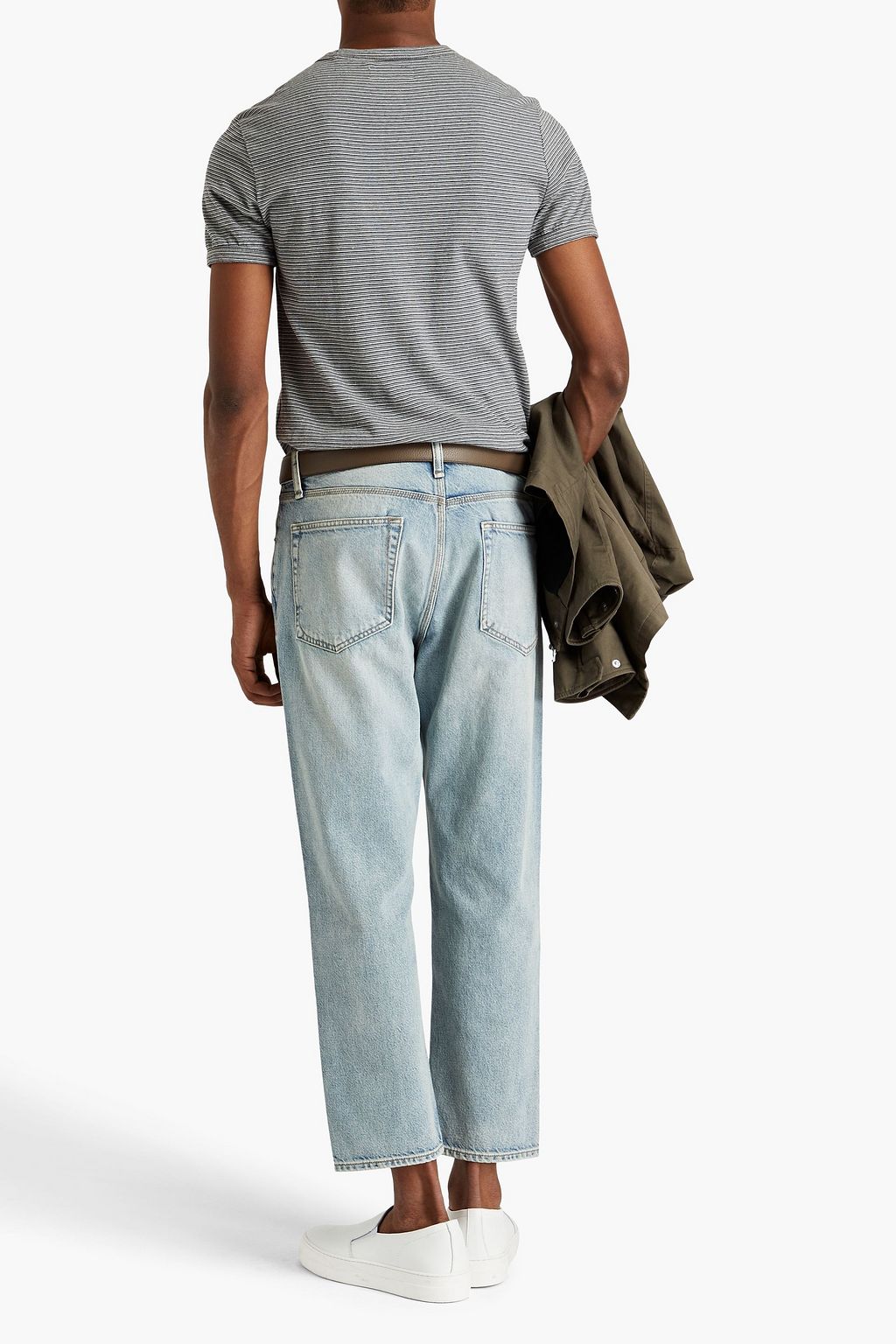 RAG & BONE Beck cropped faded denim jeans | THE OUTNET