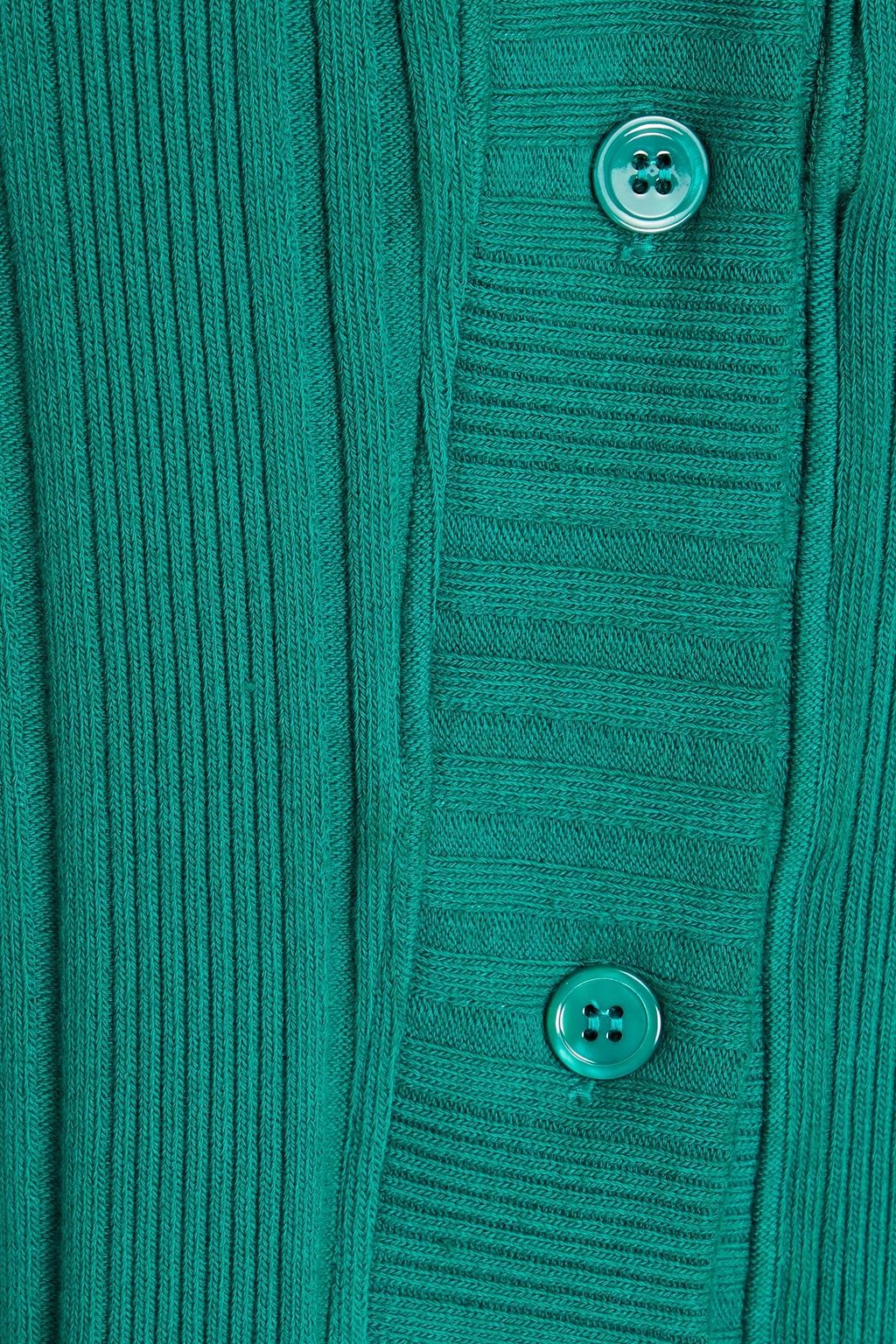 STATESIDE Ribbed organic cotton-blend cardigan | THE OUTNET