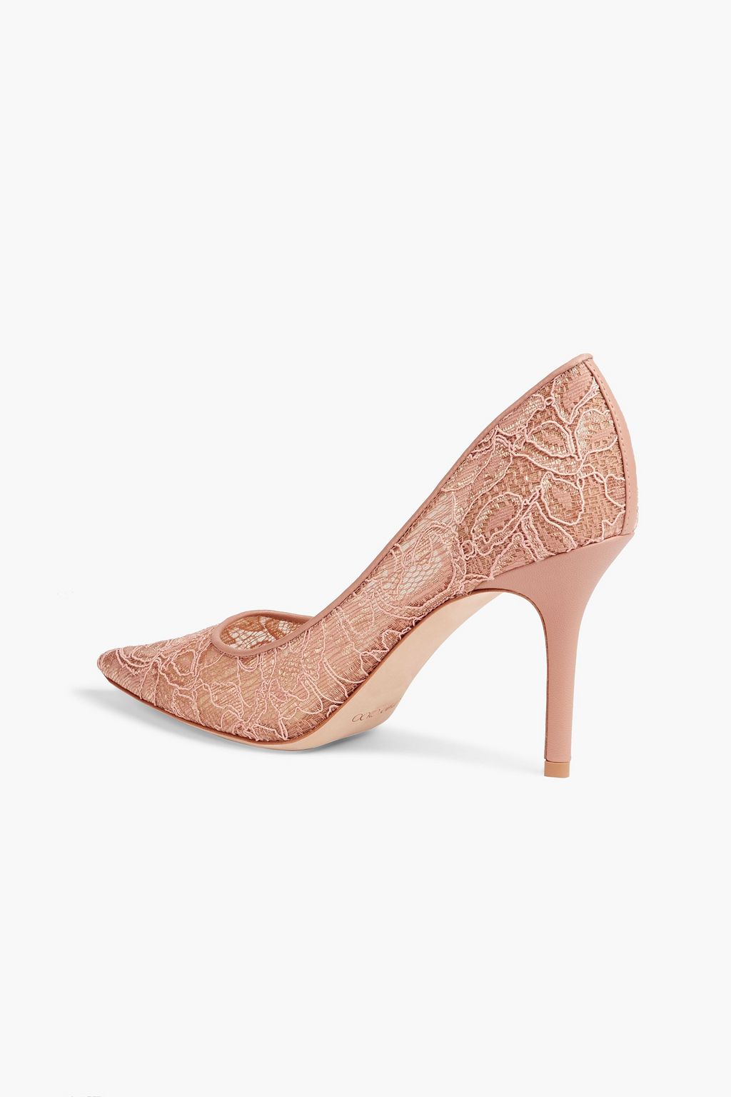 JIMMY CHOO Agnes corded lace pumps | THE OUTNET