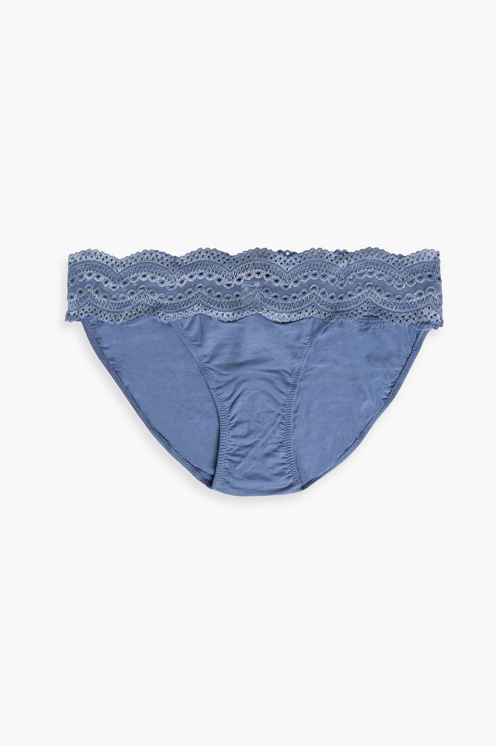 COSABELLA Ceyon lace-trimmed stretch-modal low-rise briefs | THE OUTNET
