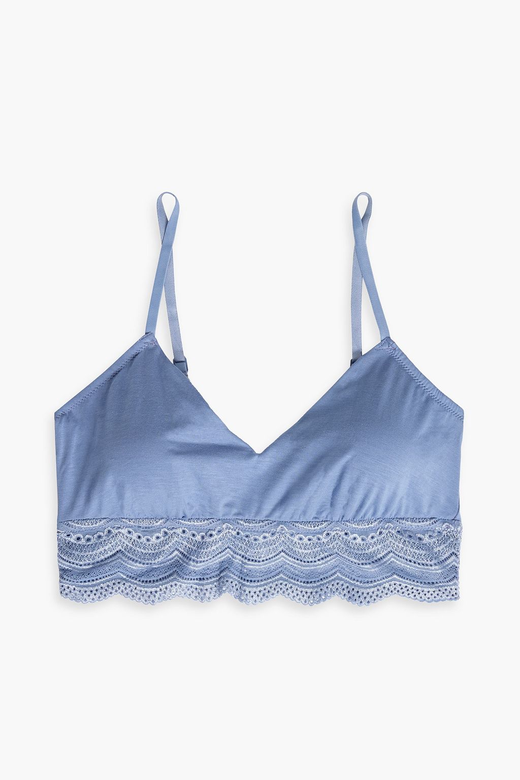 COSABELLA Ceylon lace-trimmed stretch-modal bralette | THE OUTNET