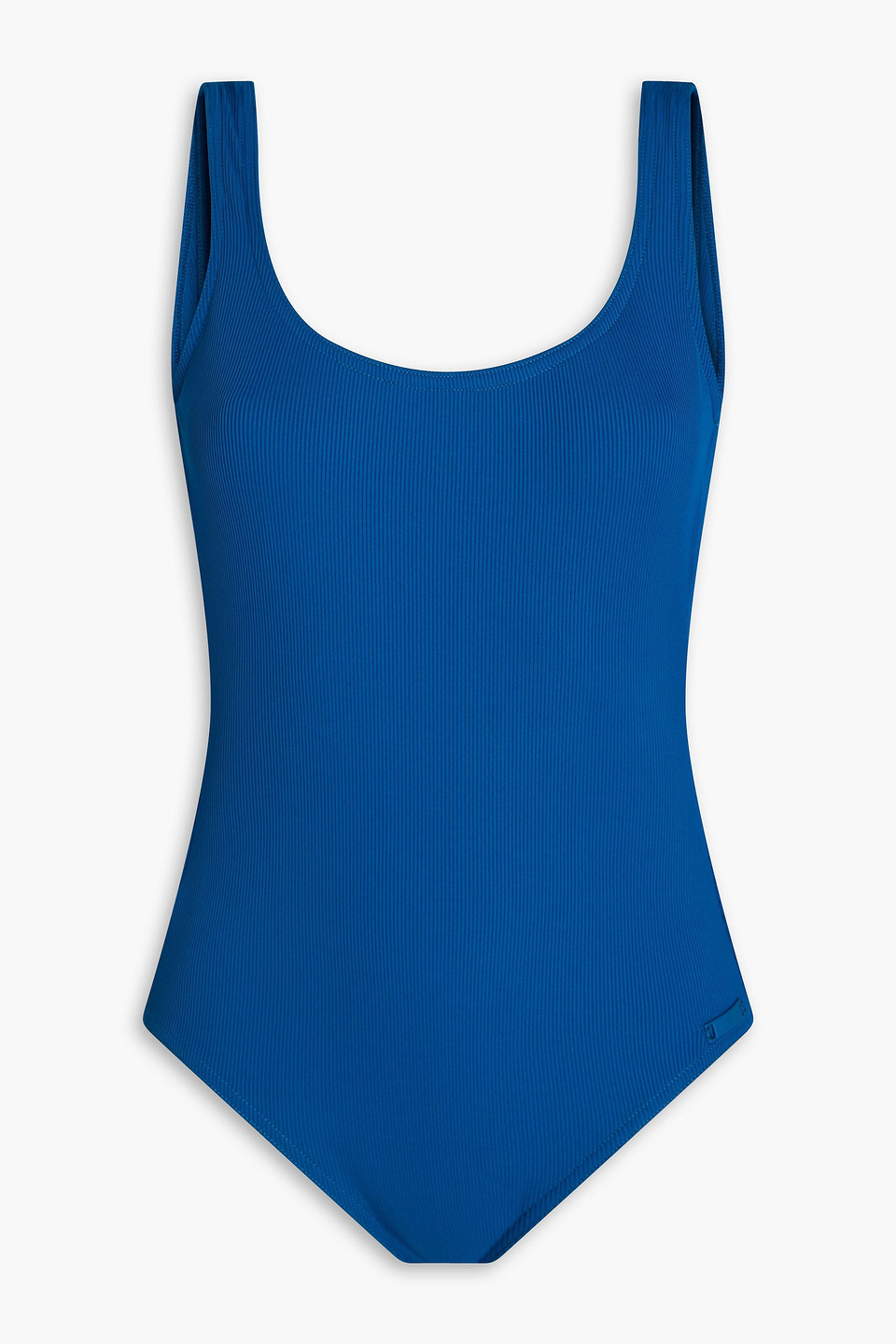 Zimmermann Separates Texture Ribbed Swimsuit In Cobalt Blue | ModeSens