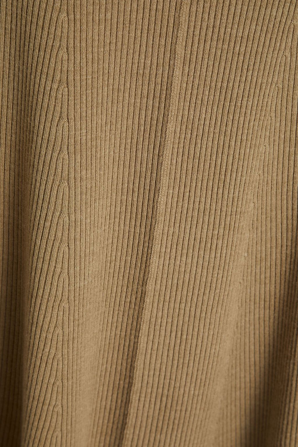 SIMKHAI Charlotte ribbed-knit midi skirt | THE OUTNET